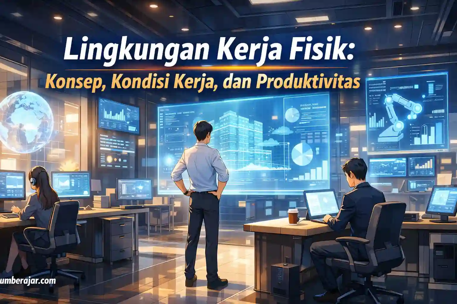 Lingkungan Kerja Fisik: Konsep, Kondisi Kerja, dan Produktivitas